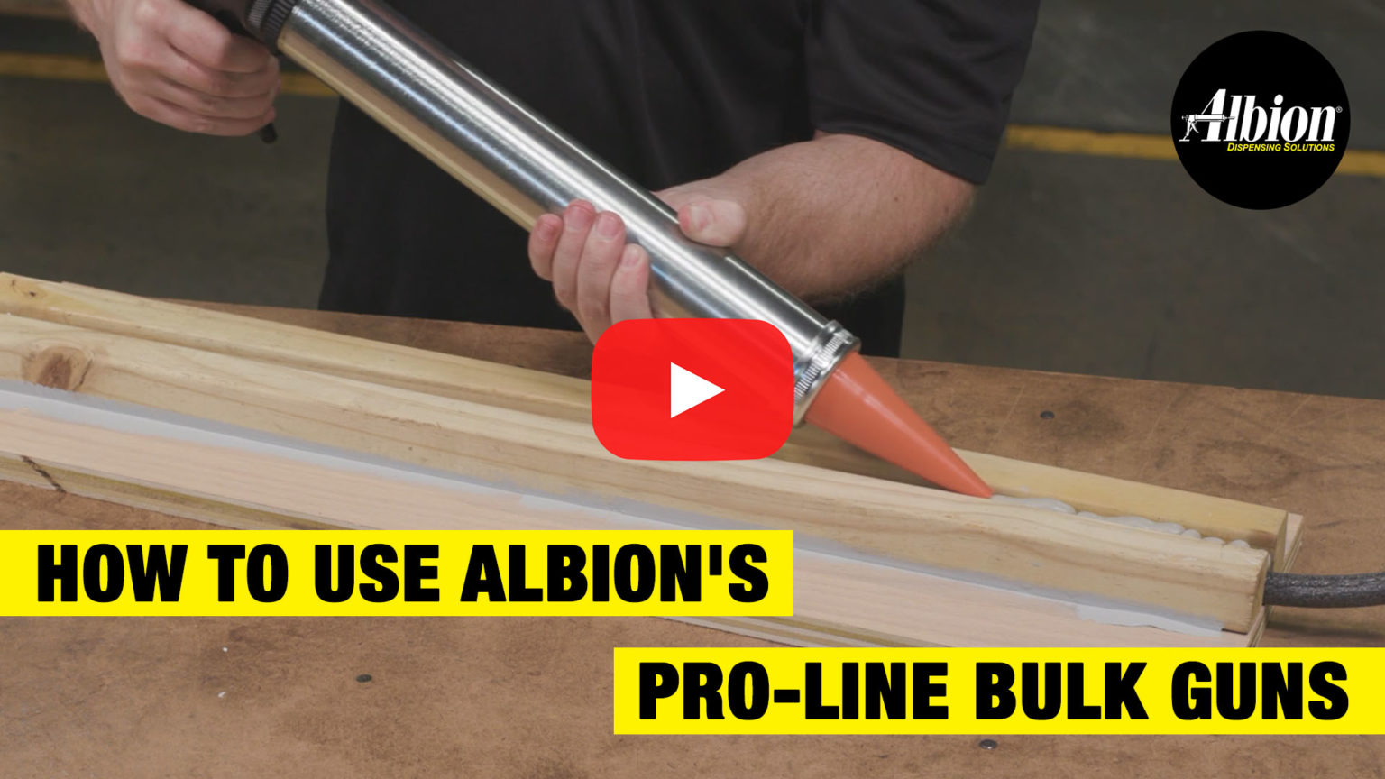 How to Use Caulk Guns - Albion Caulk Gun Video Tutorials