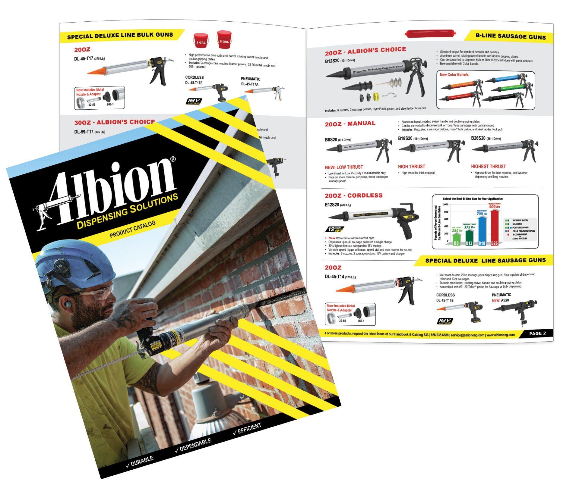 Albioneng.com Caulk Gun Information Video Tutorials For Caulk Gun
